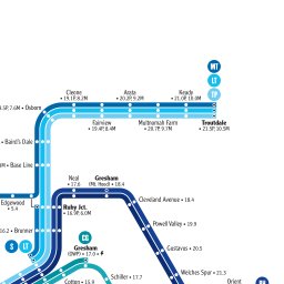Fullscreen Zoomable Map: Electric Interurban Lines of the Portland ...