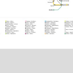 Fullscreen Zoomable Map: U.S. Routes as a Subway Diagram by Cameron Booth