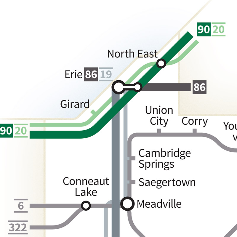 map of pennsylvania highways