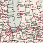 1950 U.S. Highway System Map – Transit Maps Store