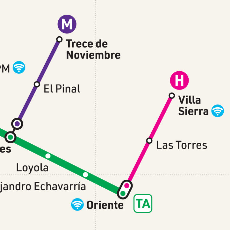 Medellín Metro – Transit Maps Store