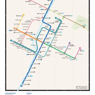 Medellín Metro – Transit Maps Store
