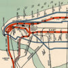 1918 Routes of the IRT, New York – Transit Maps Store